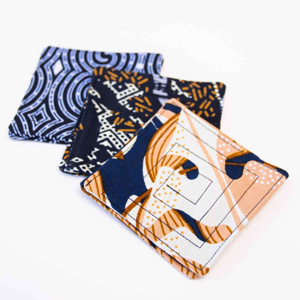 Kitenge Square Coaster Set